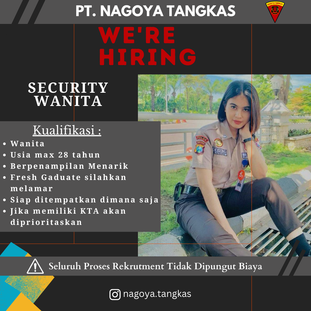 Lowongan Kerja - PT. Nagoya Tangkas